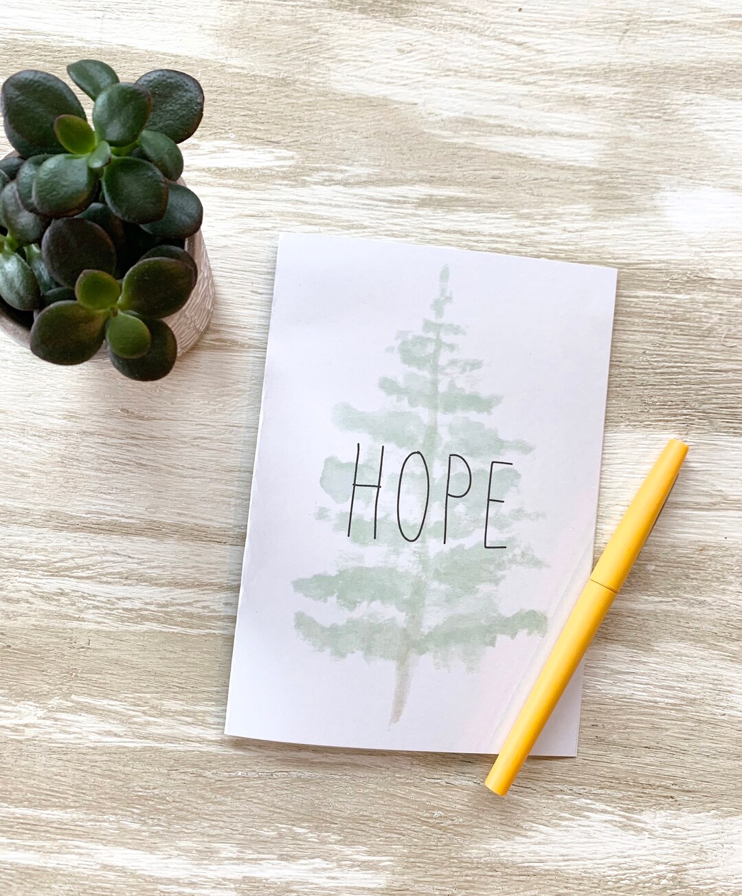 Hope, Printable Blank Greeting Card - Etsy