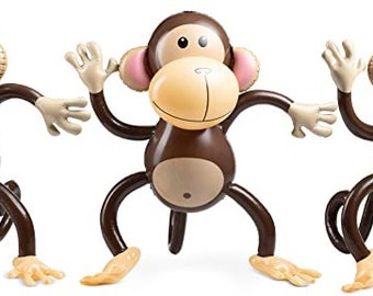 Monkey Balloons - Etsy