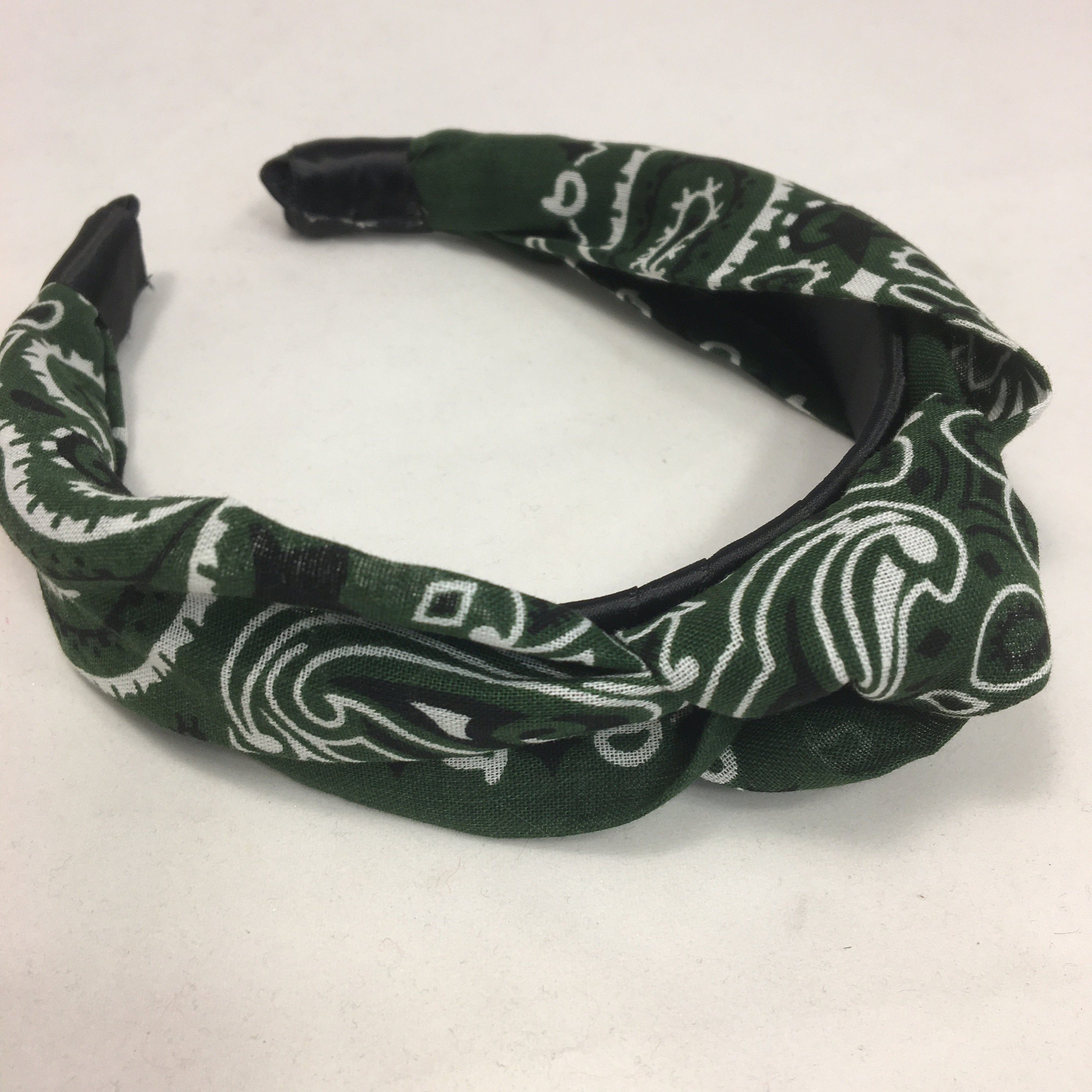 Knotted Bandana Headband - Etsy