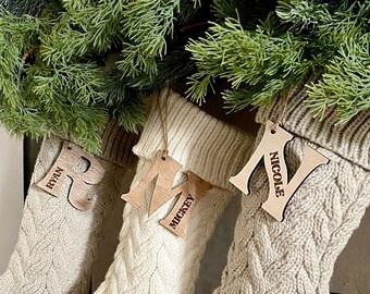 Stocking Initial - Etsy