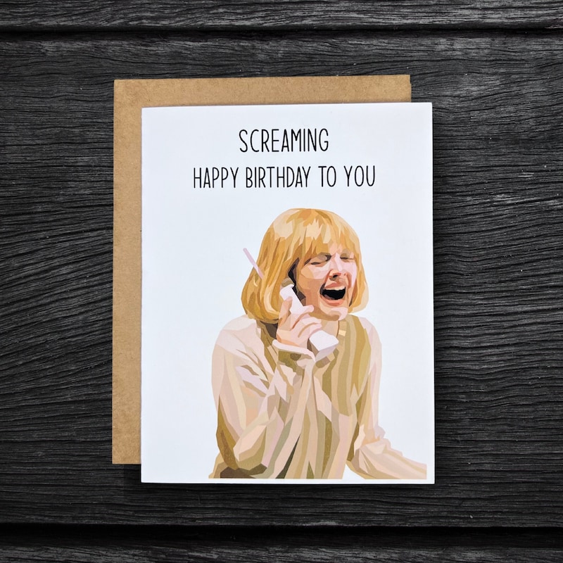 Scream Movie Happy Birthday - Etsy