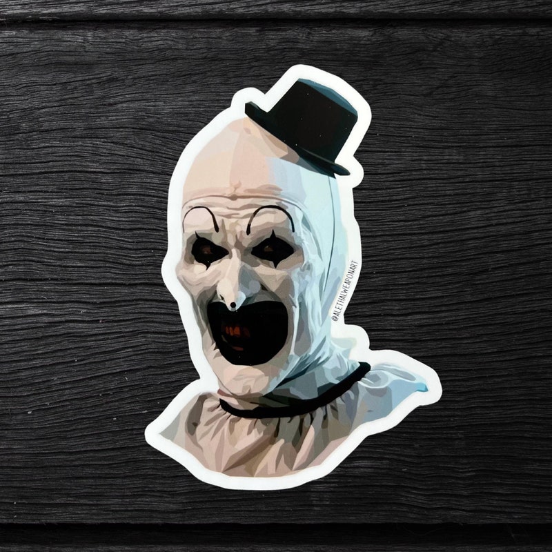 Art the Clown Decal - Etsy
