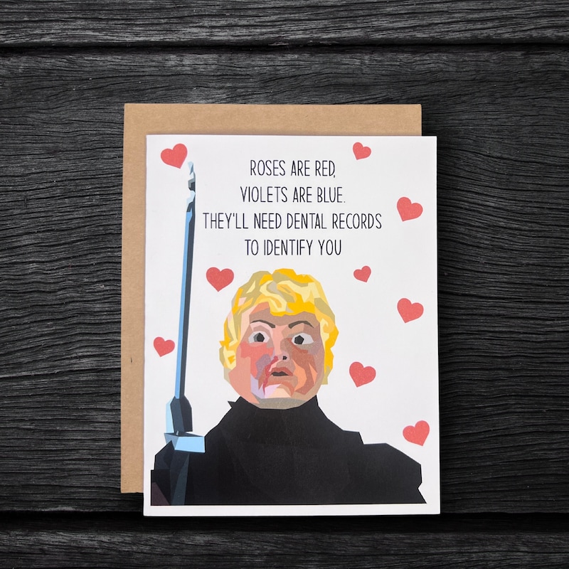 Valentines Horror Poster - Etsy