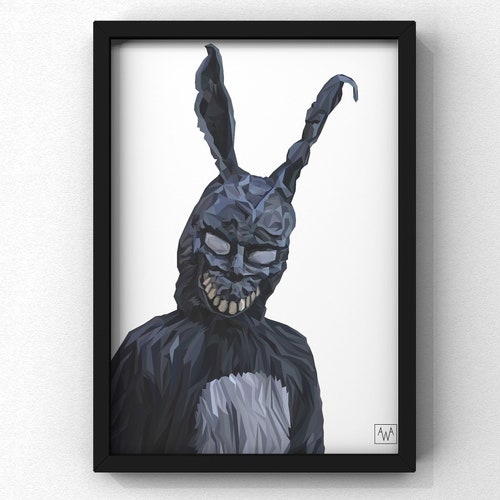 Frank the Rabbit Donnie Darko Pendant - Etsy