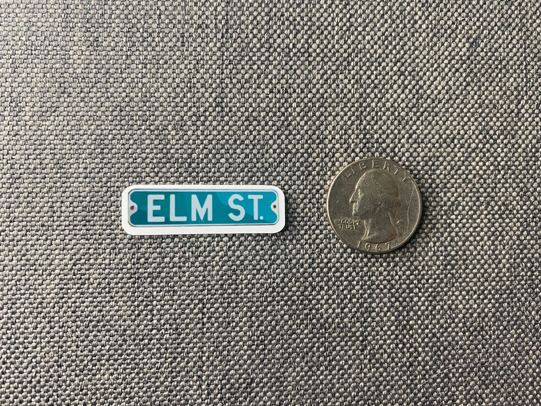 Mini Elm Street Die Cut Vinyl Sticker Elm Street Stickers - Etsy