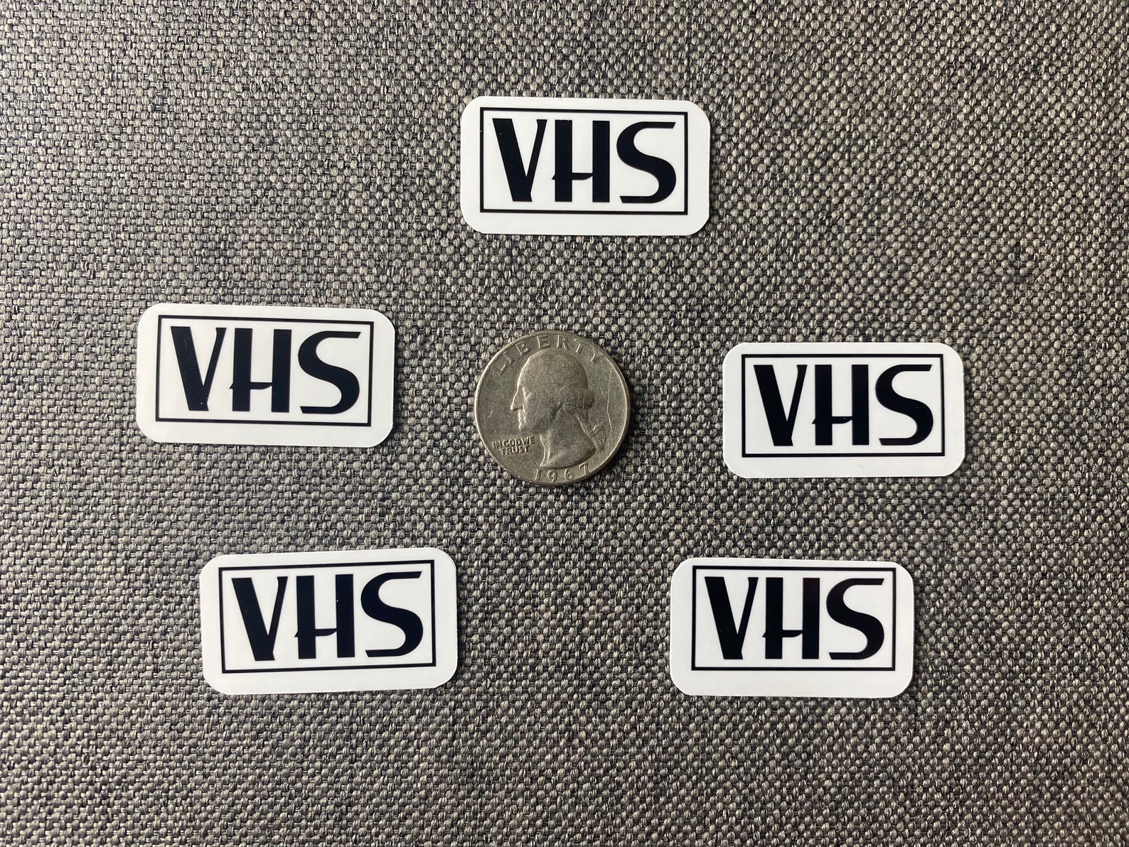 VHS Mini Vinyl Sticker Pack VHS Stickers | Etsy