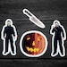 Halloween Vinyl Sticker Pack | Michael Myers Sticker | Halloween Jack-o ...