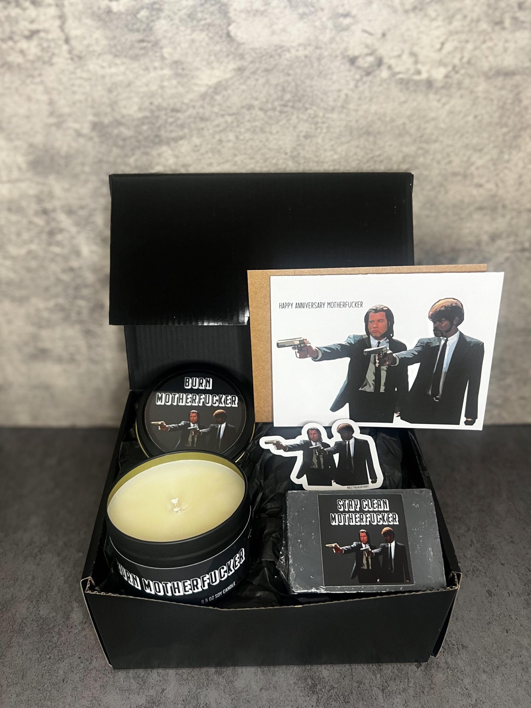 Pulp Fiction Anniversary Gift Box | Pulp Fiction Gift Set | Men's Gift ...