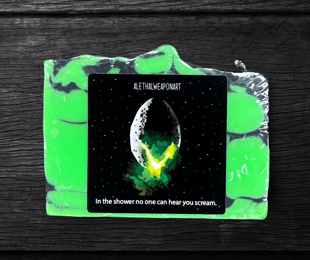 Alien Soap Horror Movie Alien Luxury Handmade Bar Soap Alien LV 426 ...