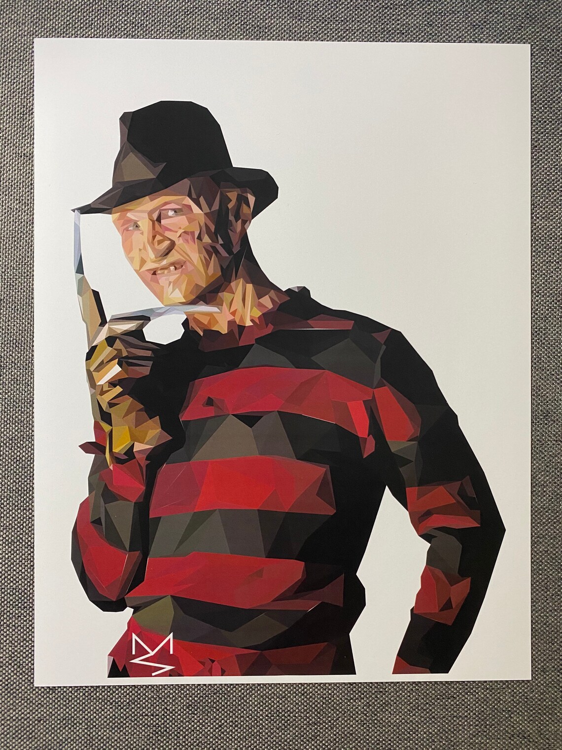 Freddy Krueger Wall Art or Gift Set | Etsy
