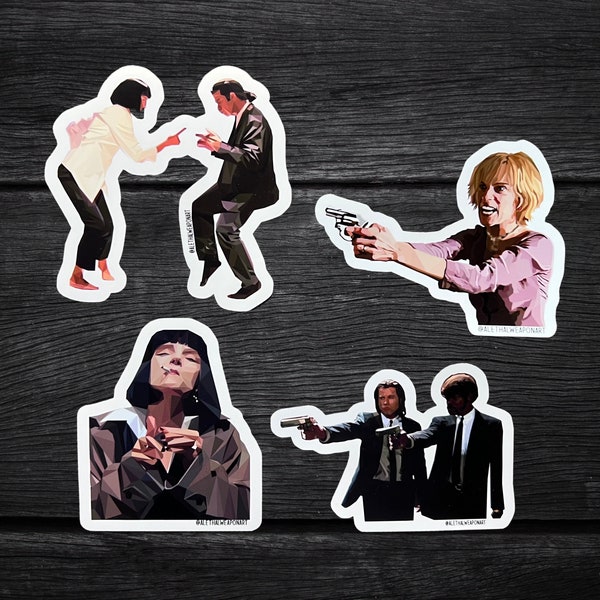 Pulp Fiction Tag - Etsy