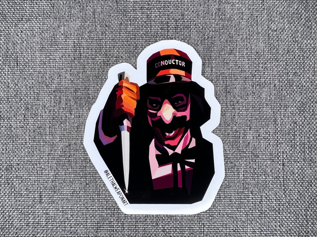 Terror Train Vinyl Sticker Horror Movie Stickers - Etsy