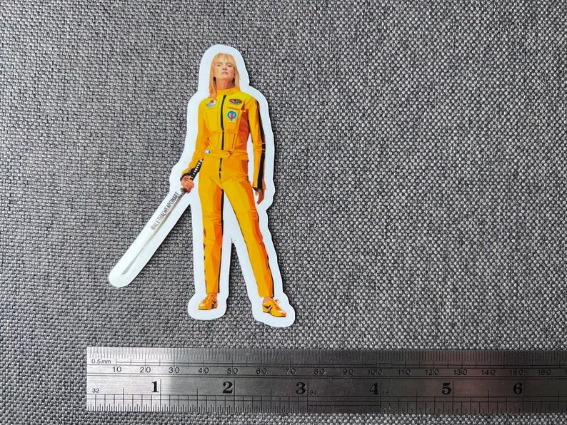 Kill Bill Vinyl Sticker Quentin Tarantino Movie Badass Chick - Etsy