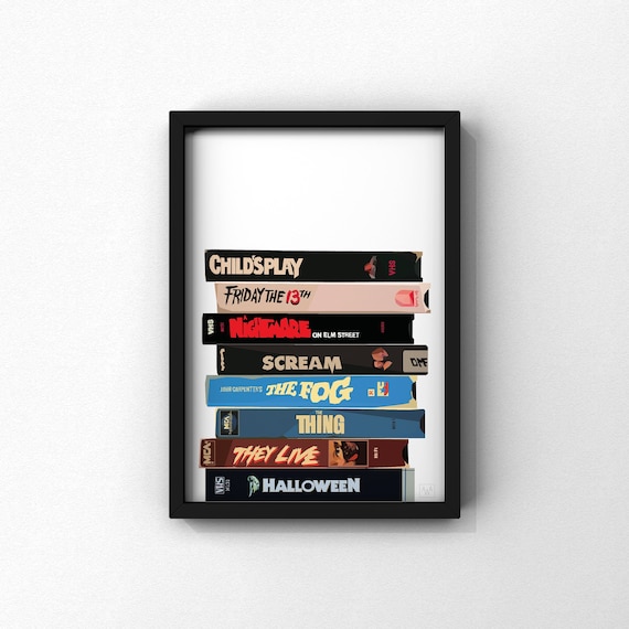 Vhs Wall Art Disney's Fantasia Framed Original Authentic VHS Artwork