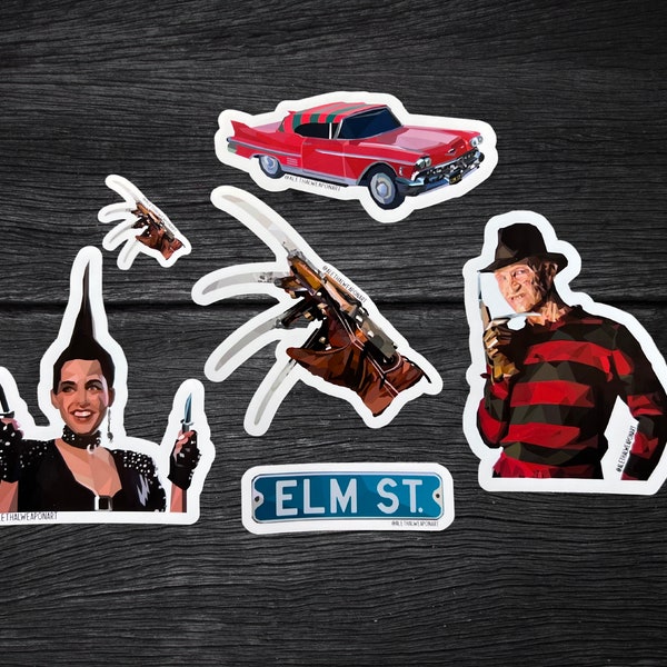 Freddy Krueger Sticker - Etsy