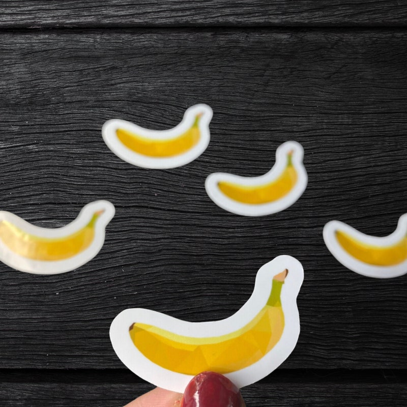 Banana Sticker - Etsy