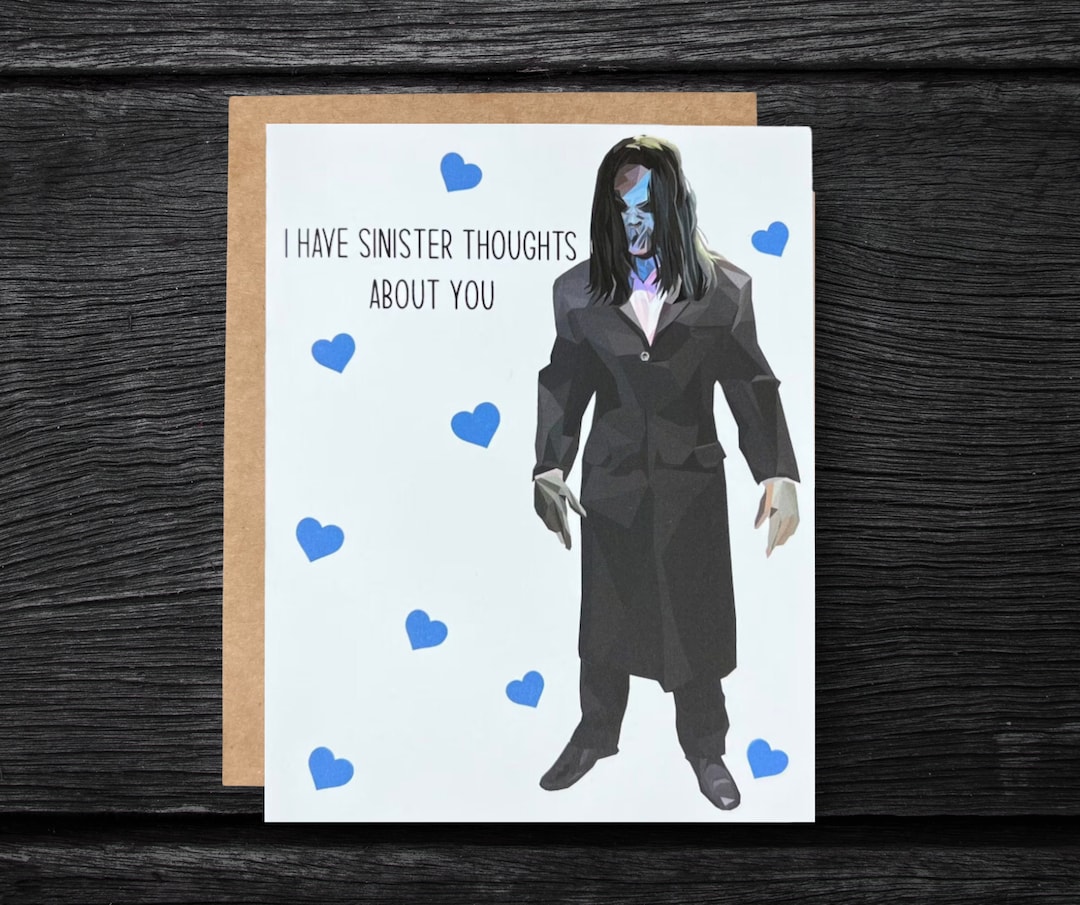 Sinister “mr. Boogie” Love Card | Bughuul Valentine's Day Card | Horror ...
