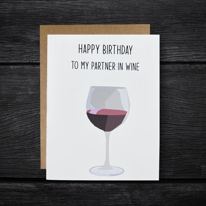 Wine Birthday - Etsy