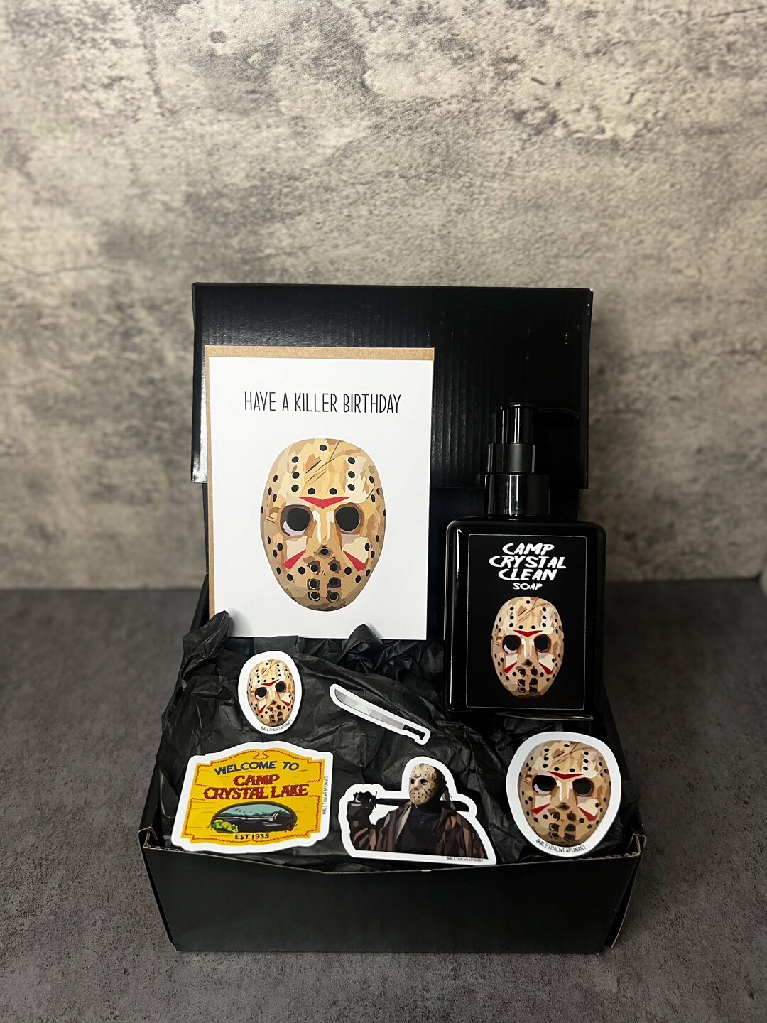 Jason Killer Birthday Gift Set Luxury Handmade Hand Soap Horror ...