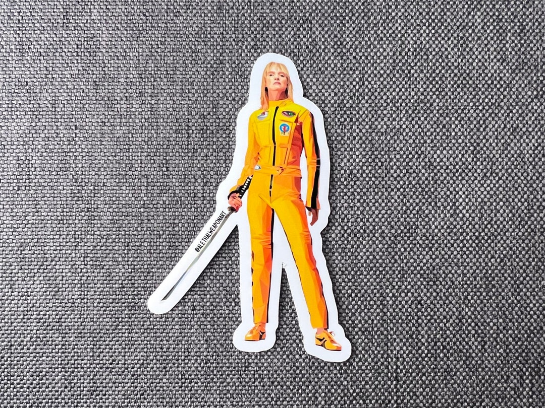 Kill Bill Vinyl Sticker Quentin Tarantino Movie Badass Chick Killer Die ...