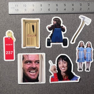 The Shining Vinyl Sticker Pack | Die Cut Horror Movies Stickers ...