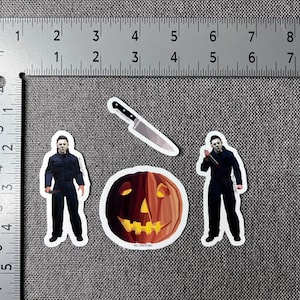 Halloween Vinyl Sticker Pack | Michael Myers Sticker | Halloween Jack-o ...