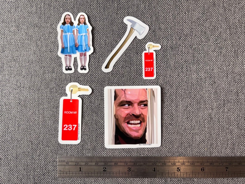 The Shining Twins Vinyl Sticker Horror Movie Stickers the - Etsy