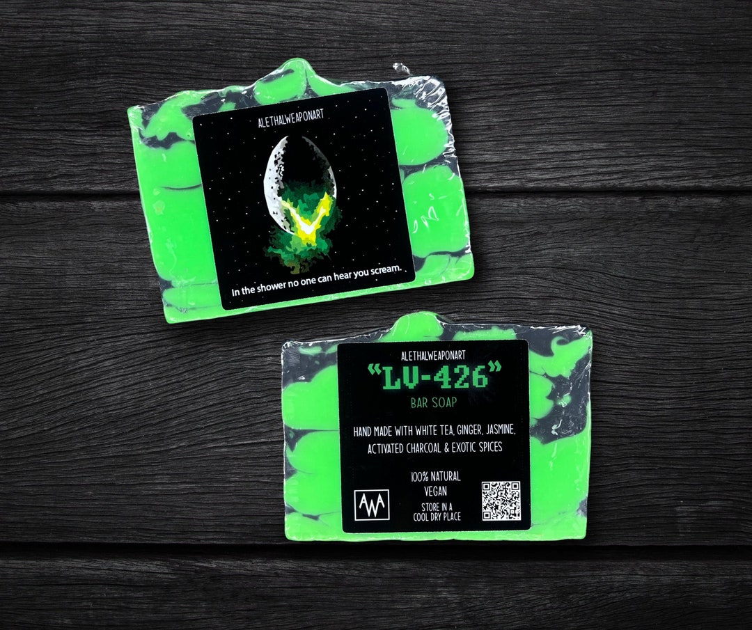 Alien Soap Horror Movie Alien Luxury Handmade Bar Soap - Etsy