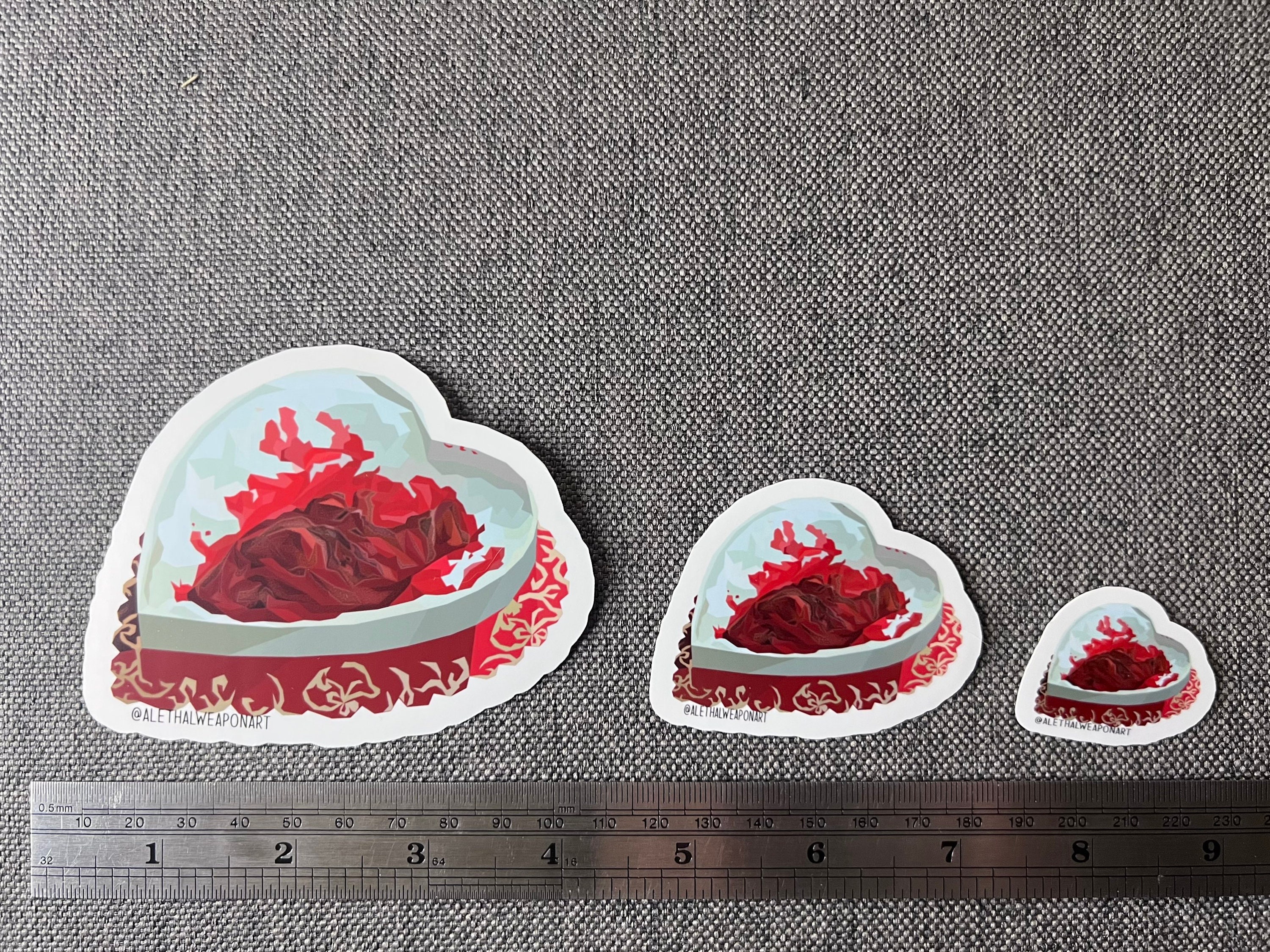 My Bloody Valentine Vinyl Sticker Pack Horror Movie Stickers - Etsy