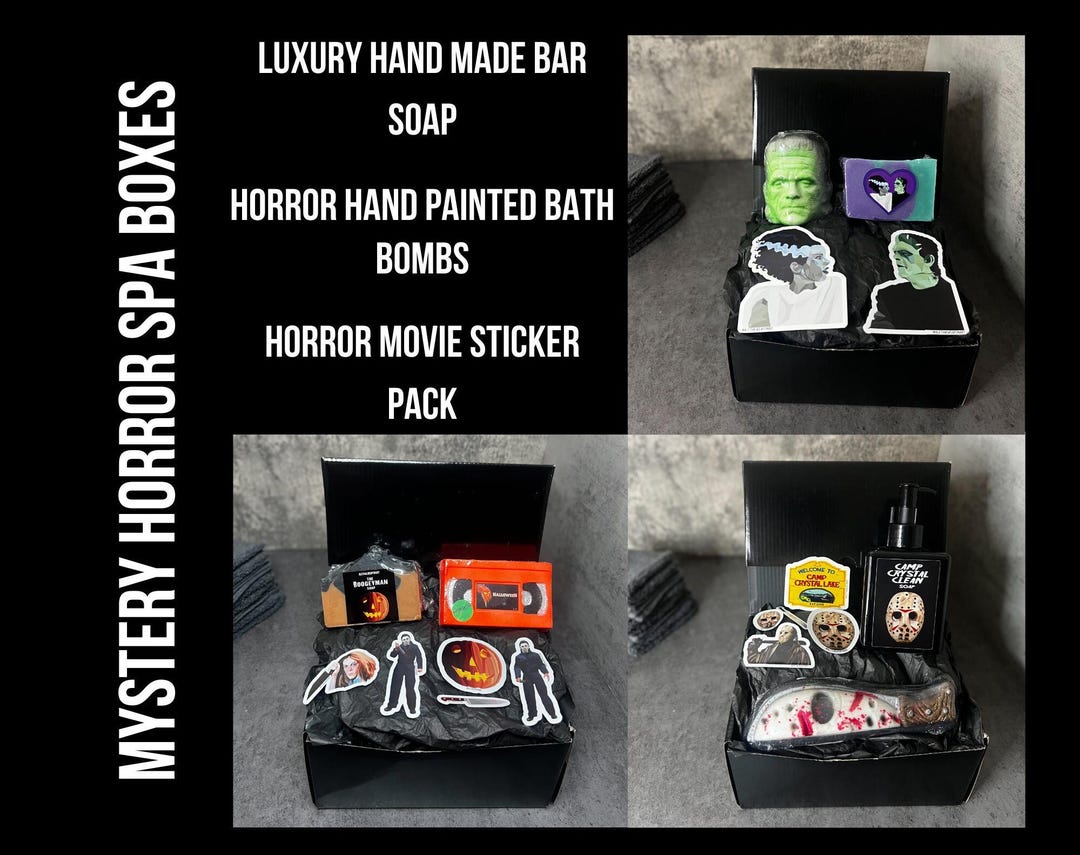 Horror Movie Spa Mystery Boxes Horror Movie Luxury Hand Made Soap ...
