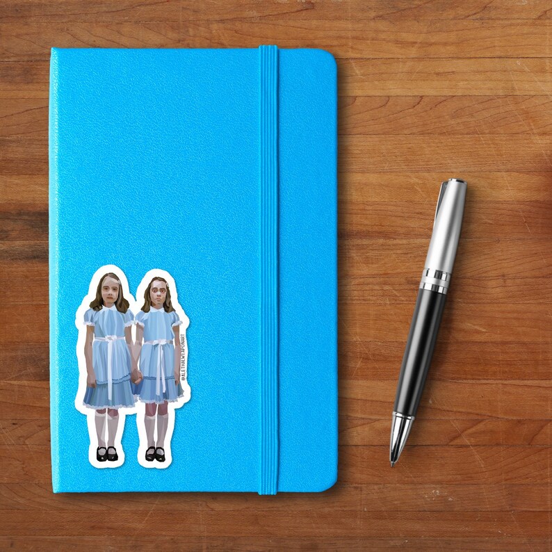 The Shining Twins Vinyl Sticker Horror Movie Stickers the - Etsy