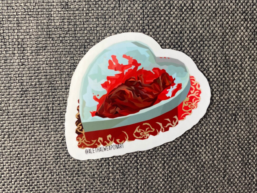 My Bloody Valentine Vinyl Sticker Horror Stickers Spooky - Etsy