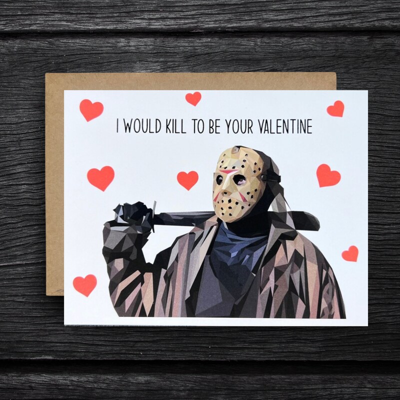 Valentines Day Friday the 13th - Etsy