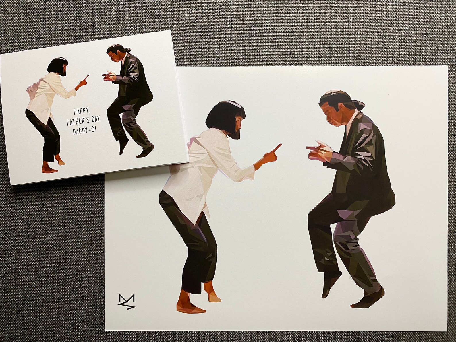 Pulp Fiction Dance Wall Art or Gift Set | Etsy