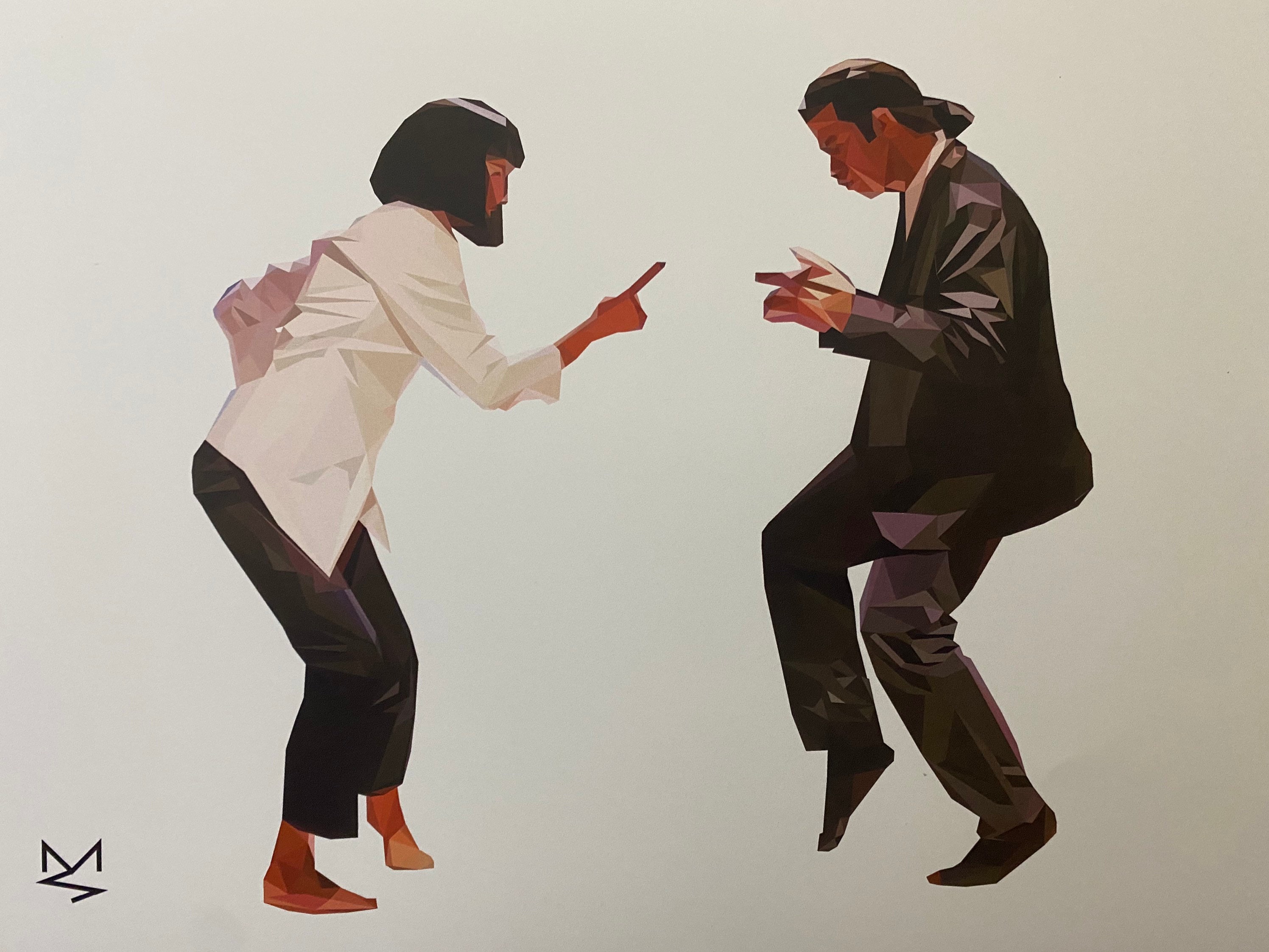 Pulp Fiction Dance Wall Art or Gift Set | Etsy