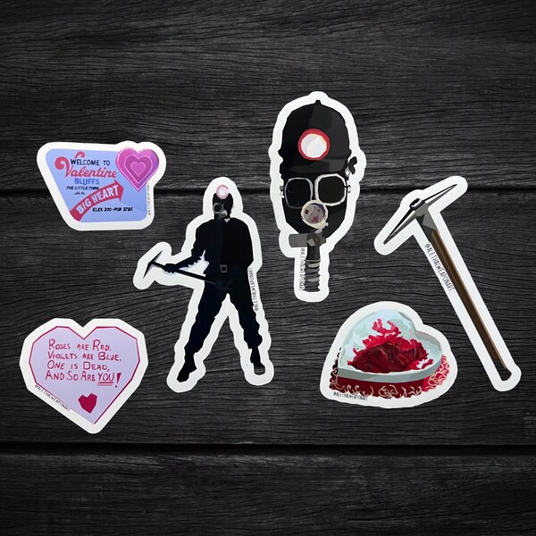My Bloody Valentine Stickers - Etsy