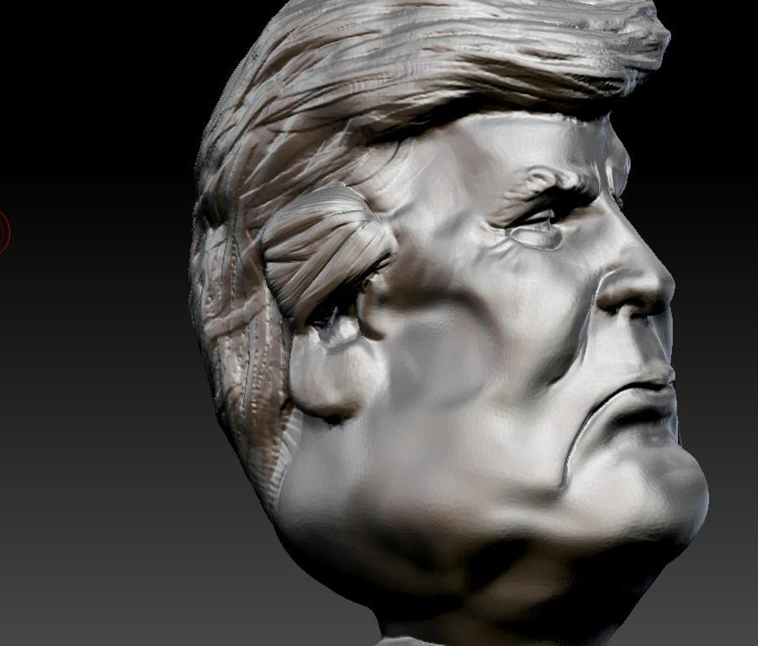 Donald Trump Bandaged Ear Sculpt MAGA - Etsy
