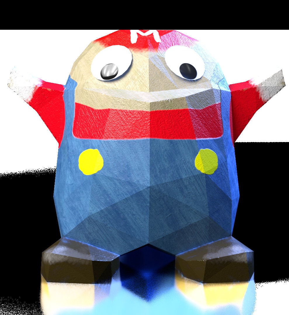 Hug Monster - Squashy - 3D Paper Craft - Digital Download - Hard ...