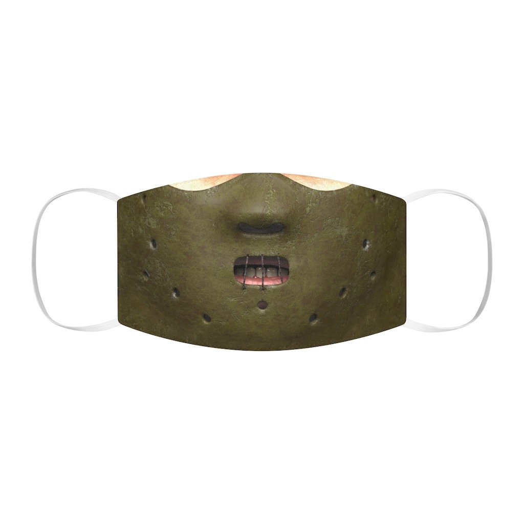 Hannibal Lecter, Scary Cotton Fabric Face Mask, Silence of the Lambs - Etsy