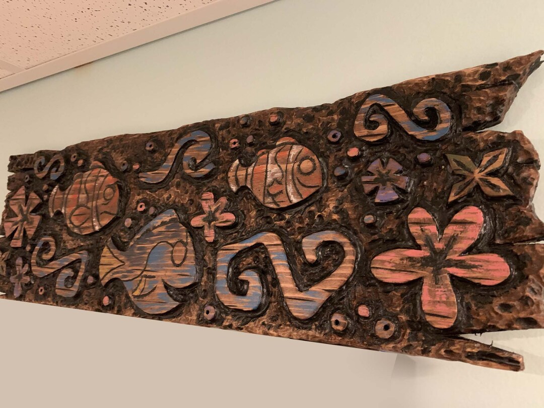 Finding Nemo Tiki Carved Panel - Etsy