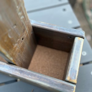 Growler Caddy Box Reclaimed Wood - Etsy