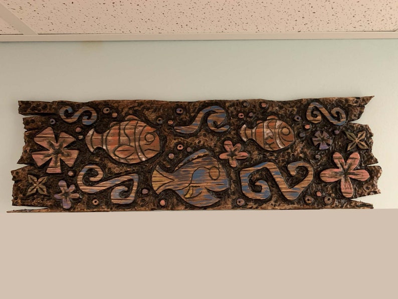 Finding Nemo Tiki Carved Panel - Etsy