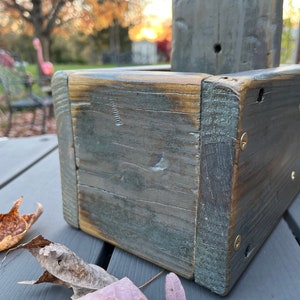 Growler Caddy Box Reclaimed Wood - Etsy