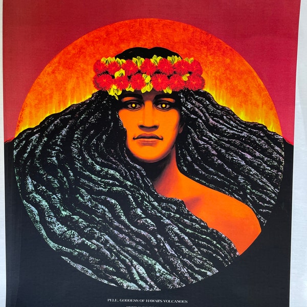 Pele Goddess of Hawaii’s Volcanoes Poster - Etsy