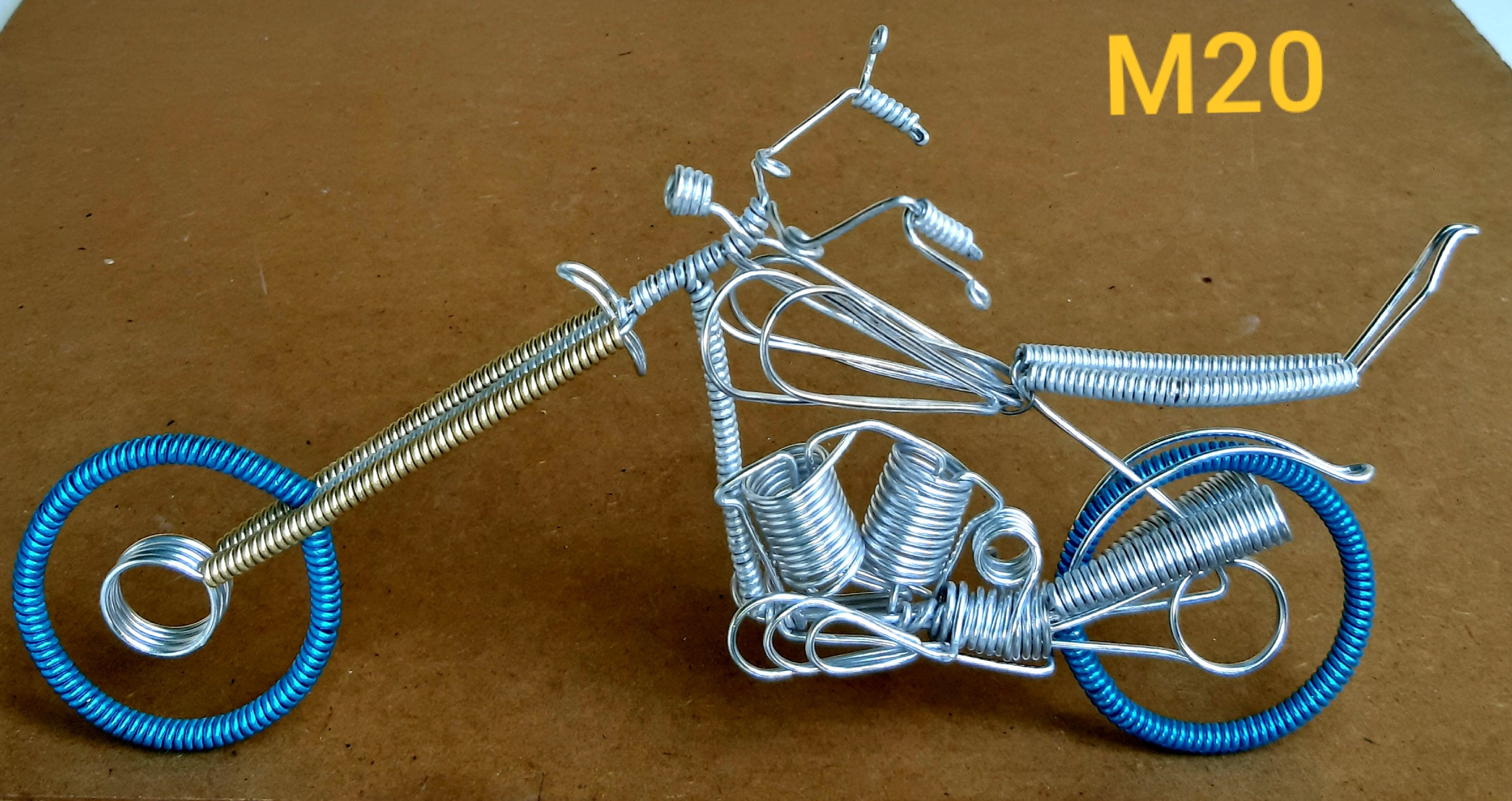 Harley Davidson. Miniature Motorcycle. Hand Made Motorbike. Hand ...