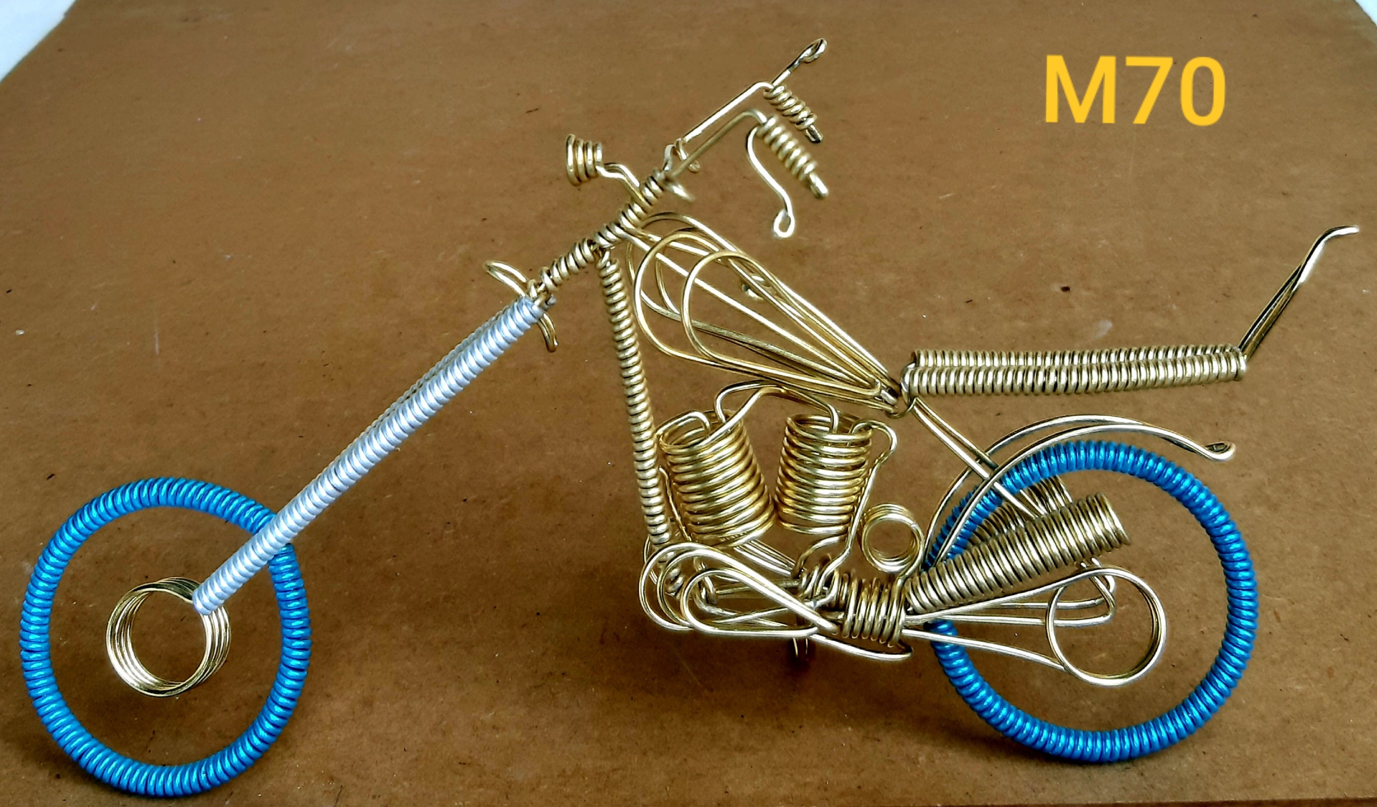 Harley Davidson. Miniature Motorcycle. Hand Made Motorbike. Hand ...