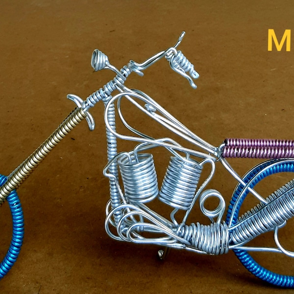 Wire Motorbike - Etsy