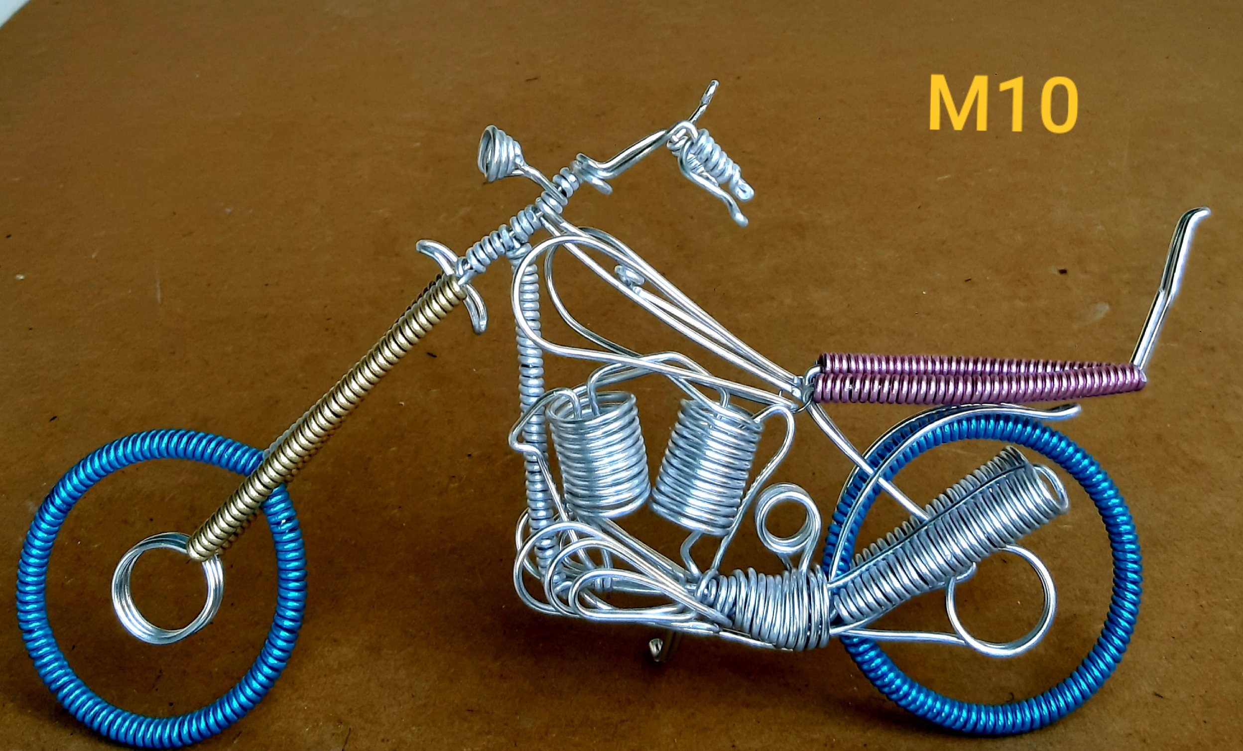 Harley Davidson. Miniature Motorcycle. Hand Made Motorbike. Hand ...