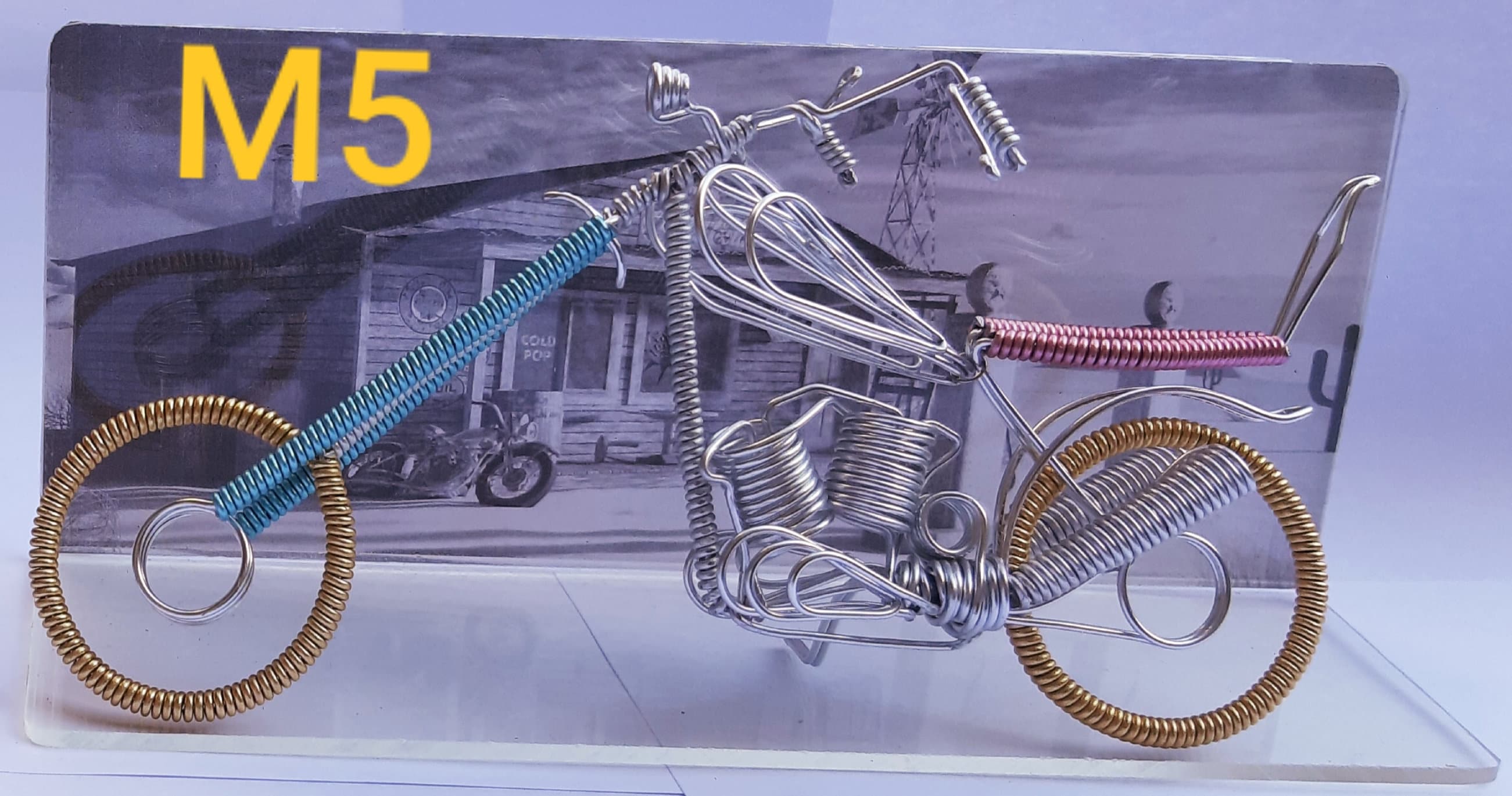 Harley Davidson. Miniature Motorcycle. Hand Made Motorbike. Hand ...