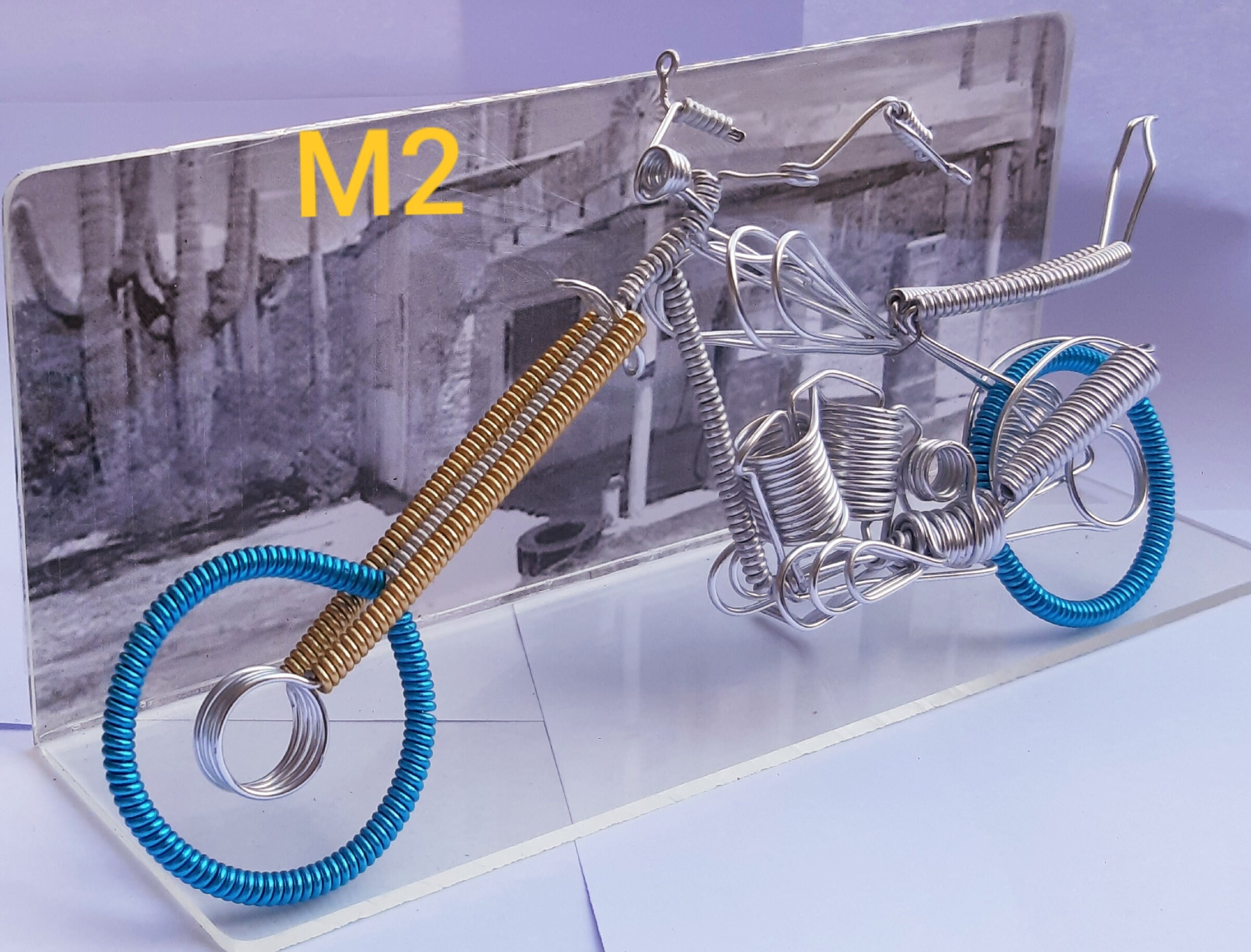 Harley Davidson. Miniature Motorcycle. Hand Made Motorbike. Hand ...